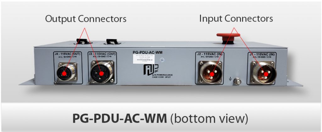 Wall-mount Power Distribution Unit | Navy Wall-mount PDU, MIL-STD-461 ...